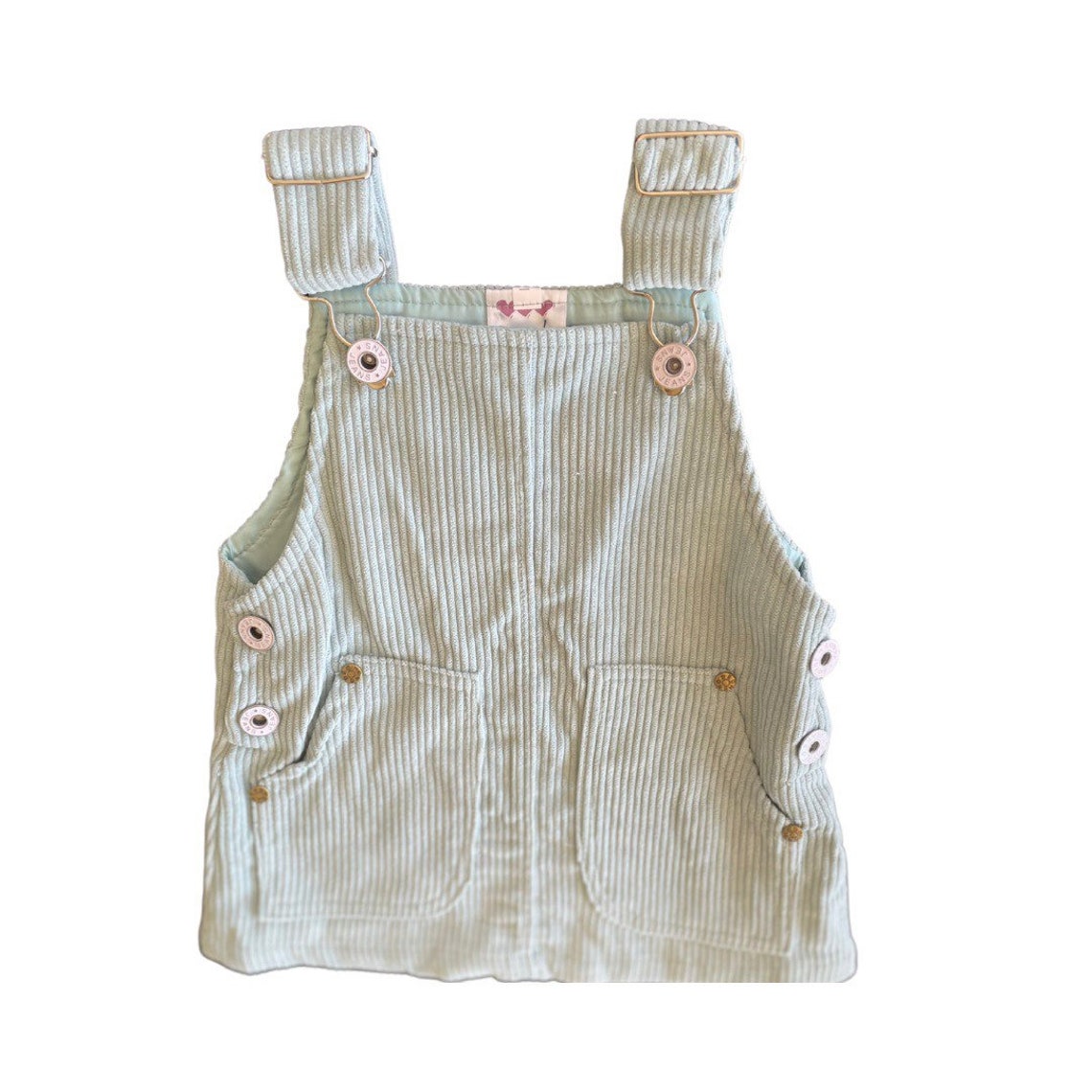 Girls Corduroy Overall Dress, Cute Toddler Outfit With Adjustable ...