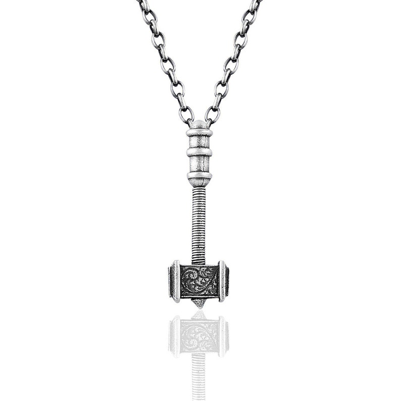 Mjolnir Necklace, Mjolnir Pendant , Viking Hammer Necklace, ,norse ...