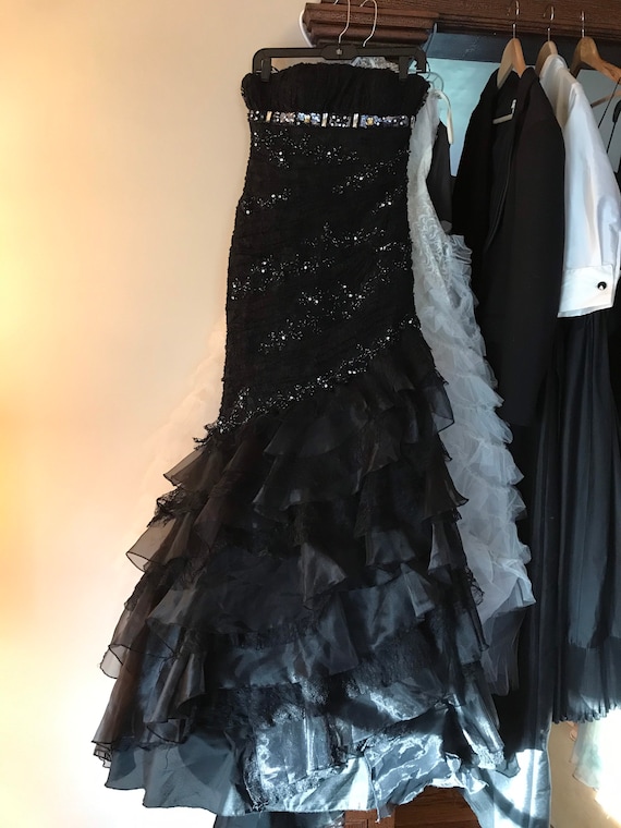 2000s Strapless Prom Dress - Gem