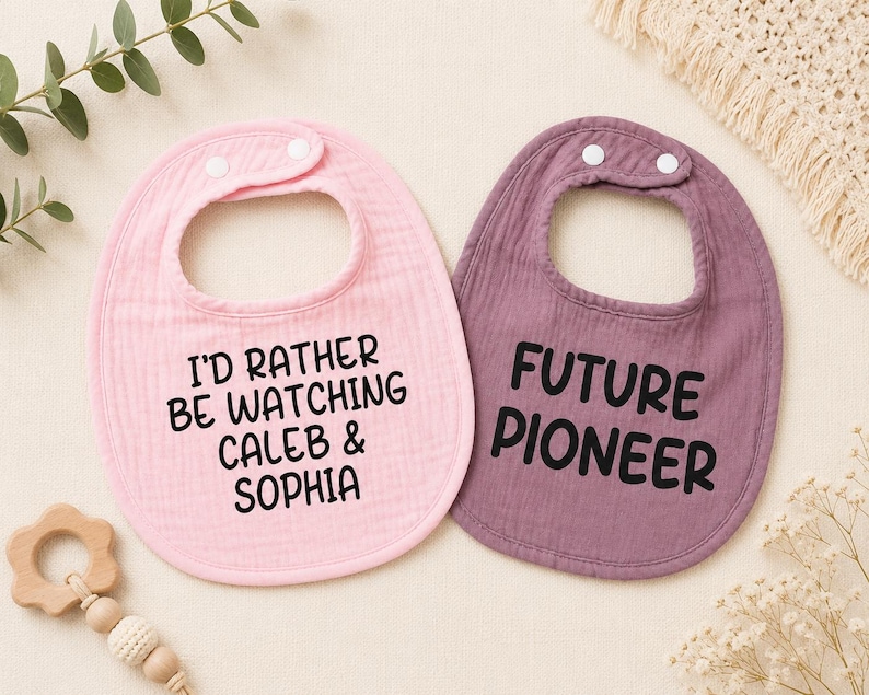 Funny Phrase Baby Bib: JW Newborn Gift Baby Shower - Etsy
