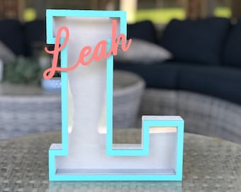 SVG FILE Full 3D Alphabet Bundle Personalized Name Letter Sign Design ...