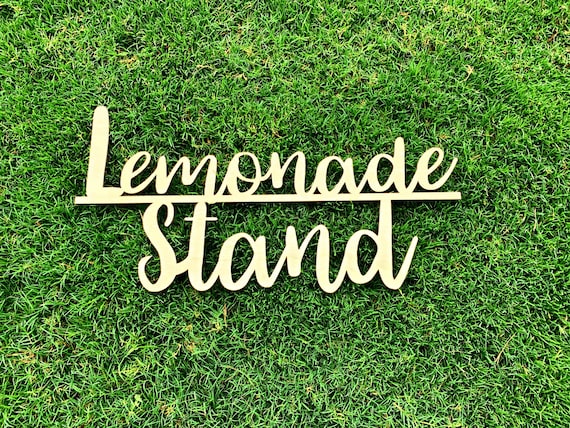 Lemonade Stand Svg Lemonade SVG Lemonade Stand Sign | Etsy