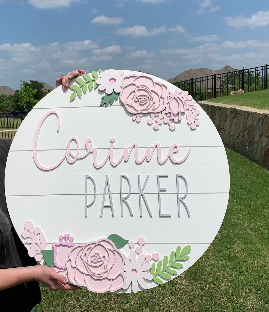 Floral SVG, Nursery Round Svg, Glowforge, CNC, Roses Svg, Botanical Cut ...