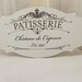 Patisserie Sign SVG | Personalized Patisserie Sign | Ai Dxf | Laser Cut ...
