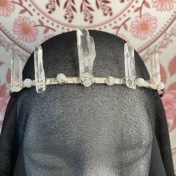 Moonstone Crown - Etsy