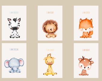 Printable Cute Baby Animals Posters - Etsy