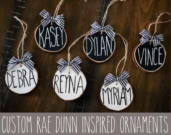 Christmas Tags, Farmhouse Style, Ornaments,wooden Ornaments Ray Dunn ...