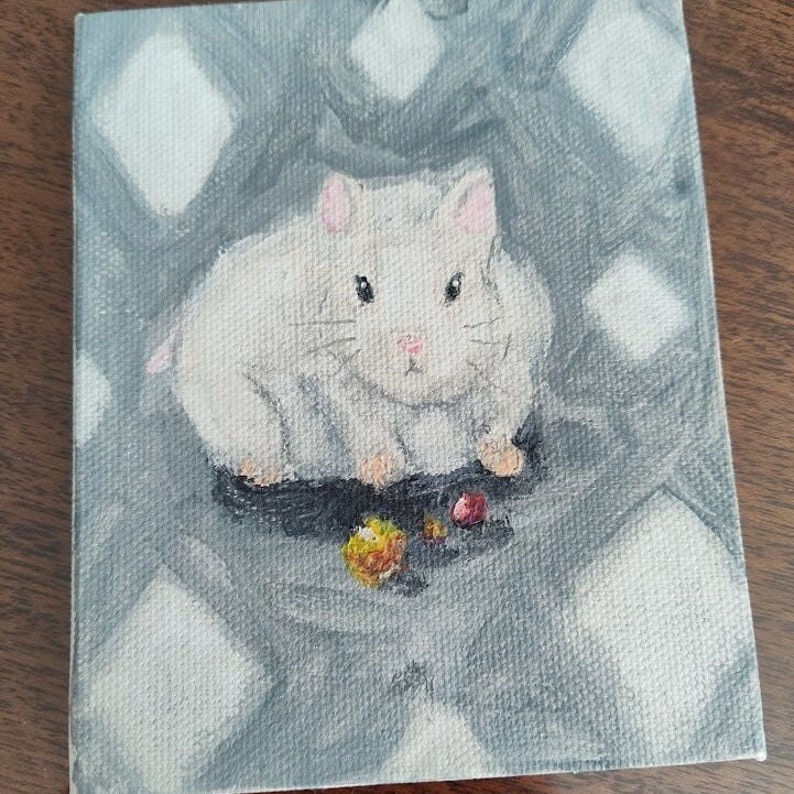 Syrian Hamster Painting - Etsy
