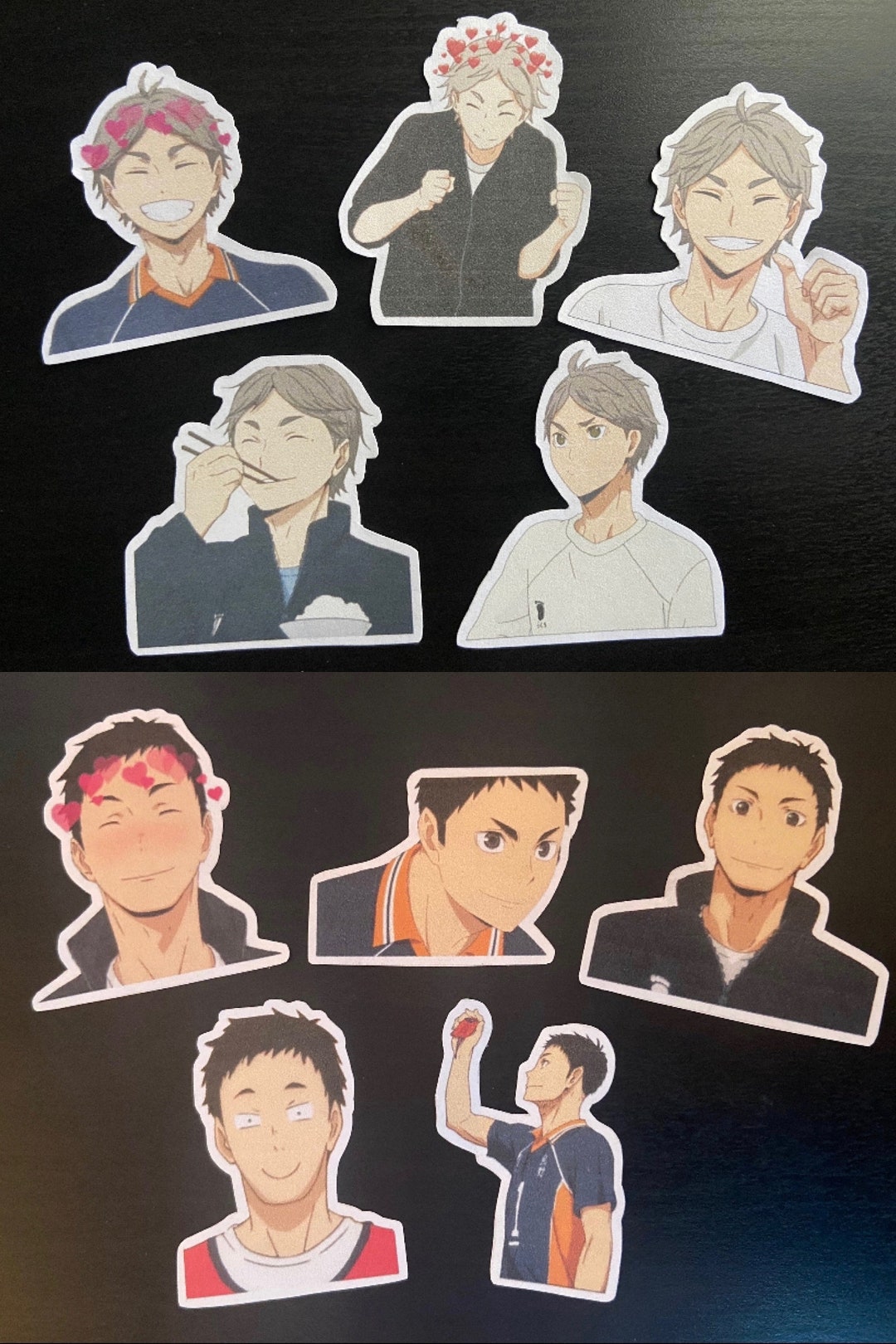 Haikyuu Suga/daichi Stickers - Etsy