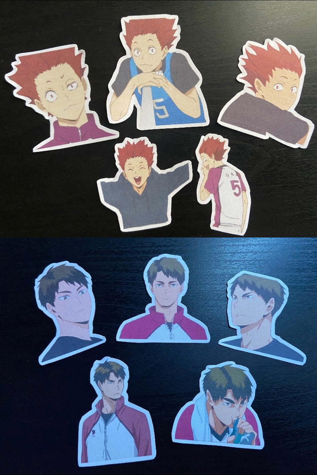 Haikyuu Tendou/ushijima Stickers - Etsy