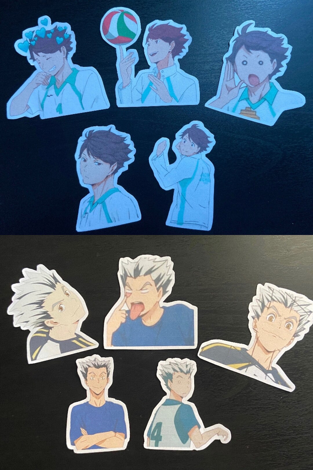 Haikyuu Oikawa/bokuto Stickers - Etsy