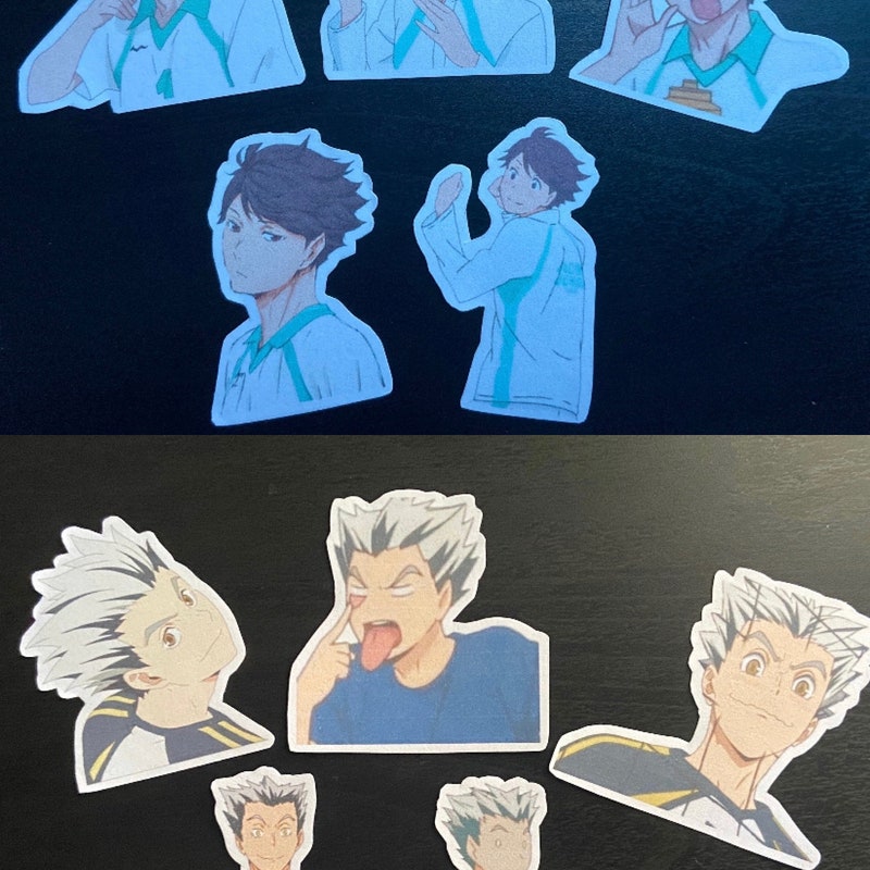 Haikyuu Stickers - Etsy