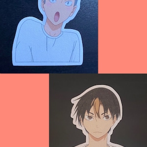 Haikyuu Tanaka/nishinoya Stickers - Etsy