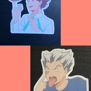 Haikyuu Oikawa/bokuto Stickers - Etsy