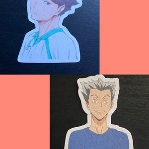 Haikyuu Oikawa/bokuto Stickers - Etsy