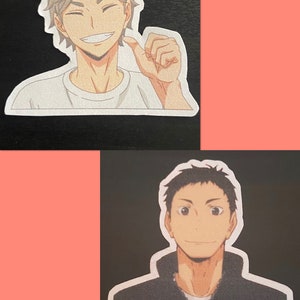 Haikyuu Suga/daichi Stickers - Etsy