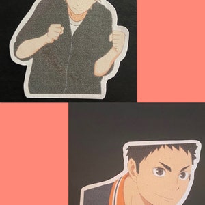 Haikyuu Suga/daichi Stickers - Etsy