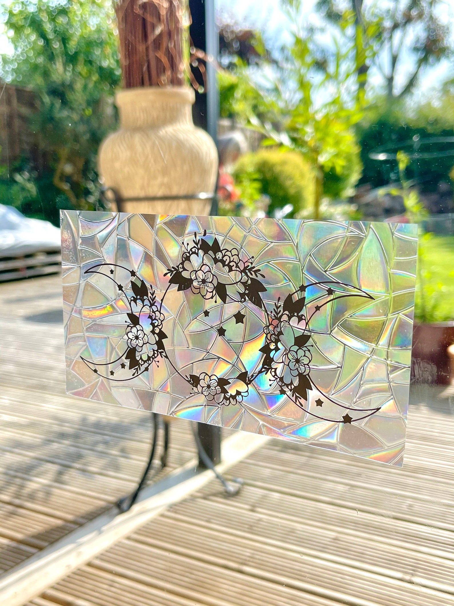 Sun Catcher Sticker Rainbow Maker Prism Sticker Window Sun | Etsy