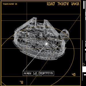 Sci Fi Display HUD - Star Wars Inspired Digital Animated Display HD 16: ...