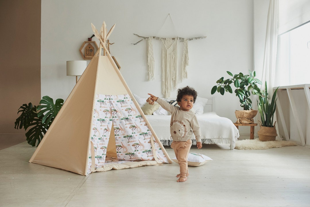 Teepee | Kids Teepee, Kids Play Tent, 1 Year Old Baby Gift, Teepees for ...
