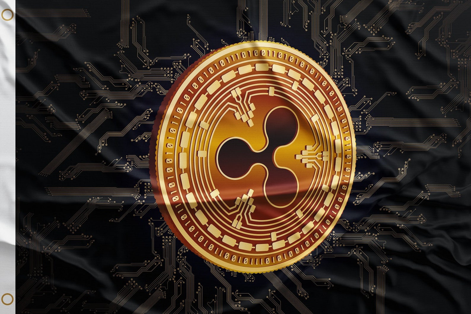 Crypto Ripple XRP Flag Banner | Etsy