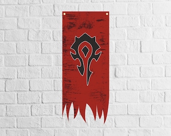 Horde Banner - Etsy