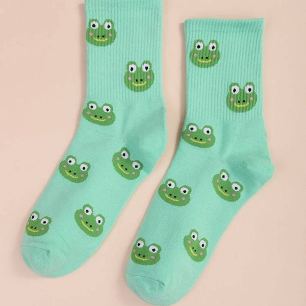 Frog Socks - Etsy
