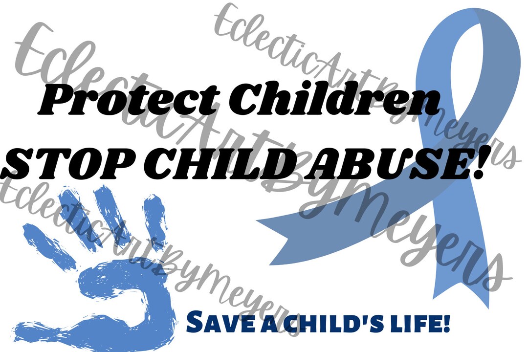 Child Abuse Awareness SVG , Digital Design, Typography SVG, Motivation ...