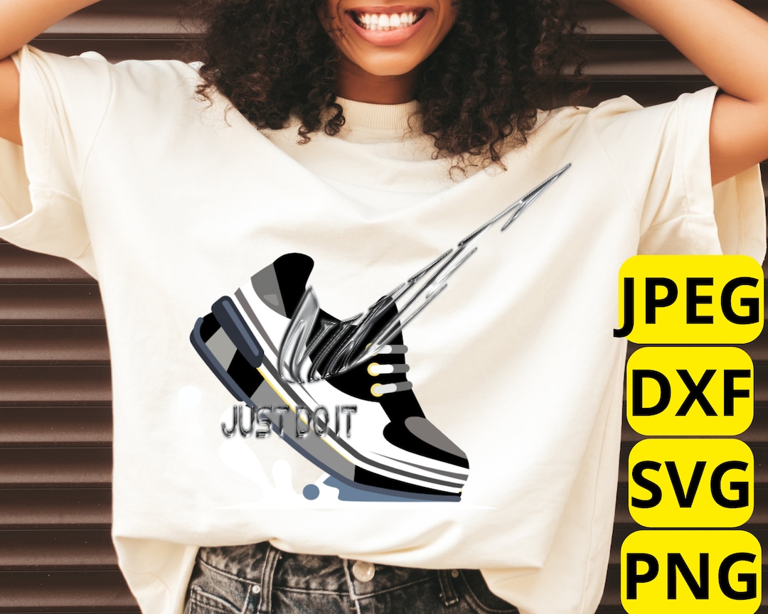 Sneakers SVG Trainers Svg Png Dxf ,sport Shirt Design Clipart, Vector ...