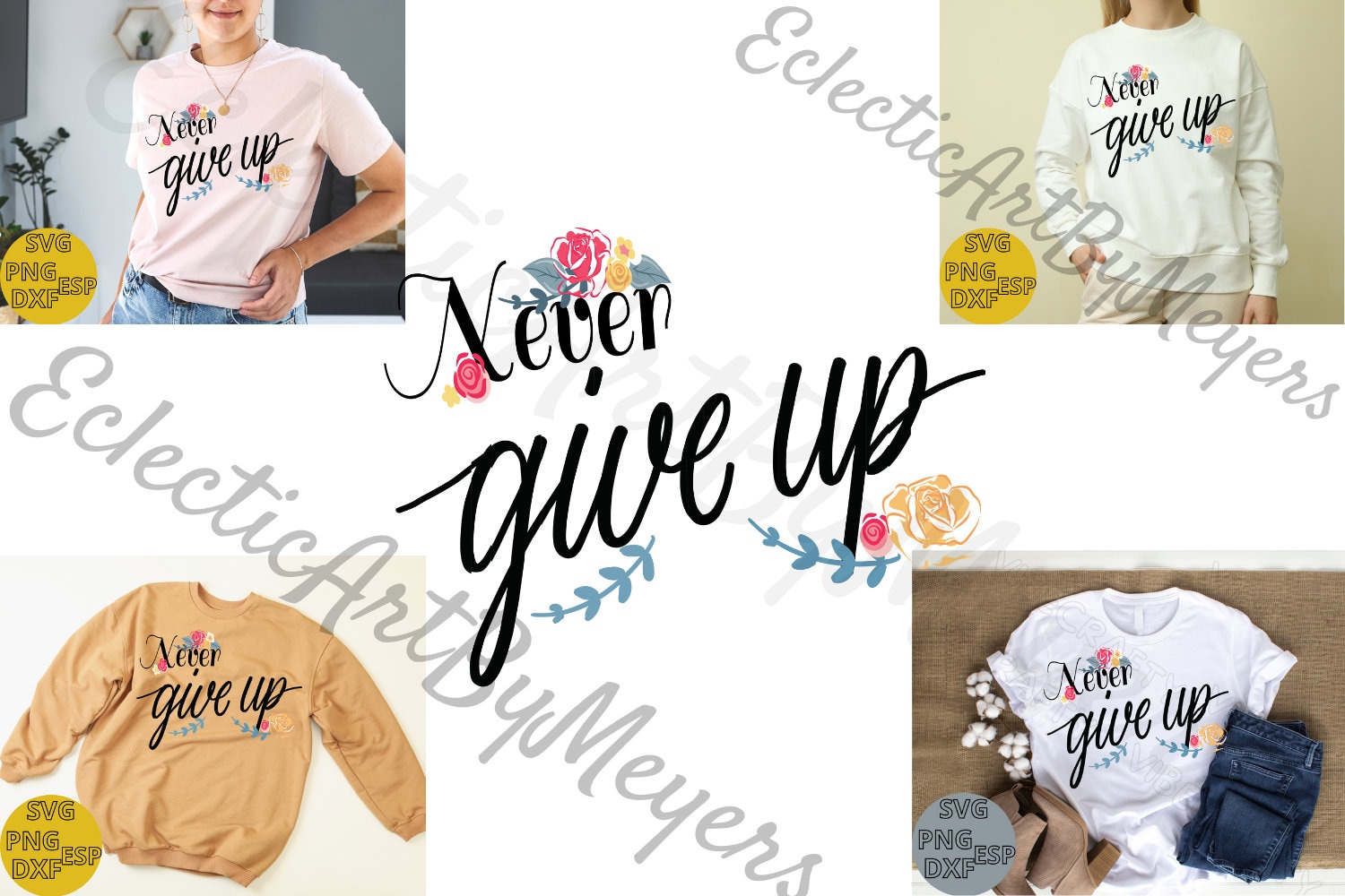 Never Give up SVG, Acceptance and Support, Resilience, Never Give up ...