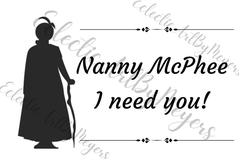 Nanny Mcphee SVG Bundle, Playful Designs, SVG, PNG, Instant Download ...