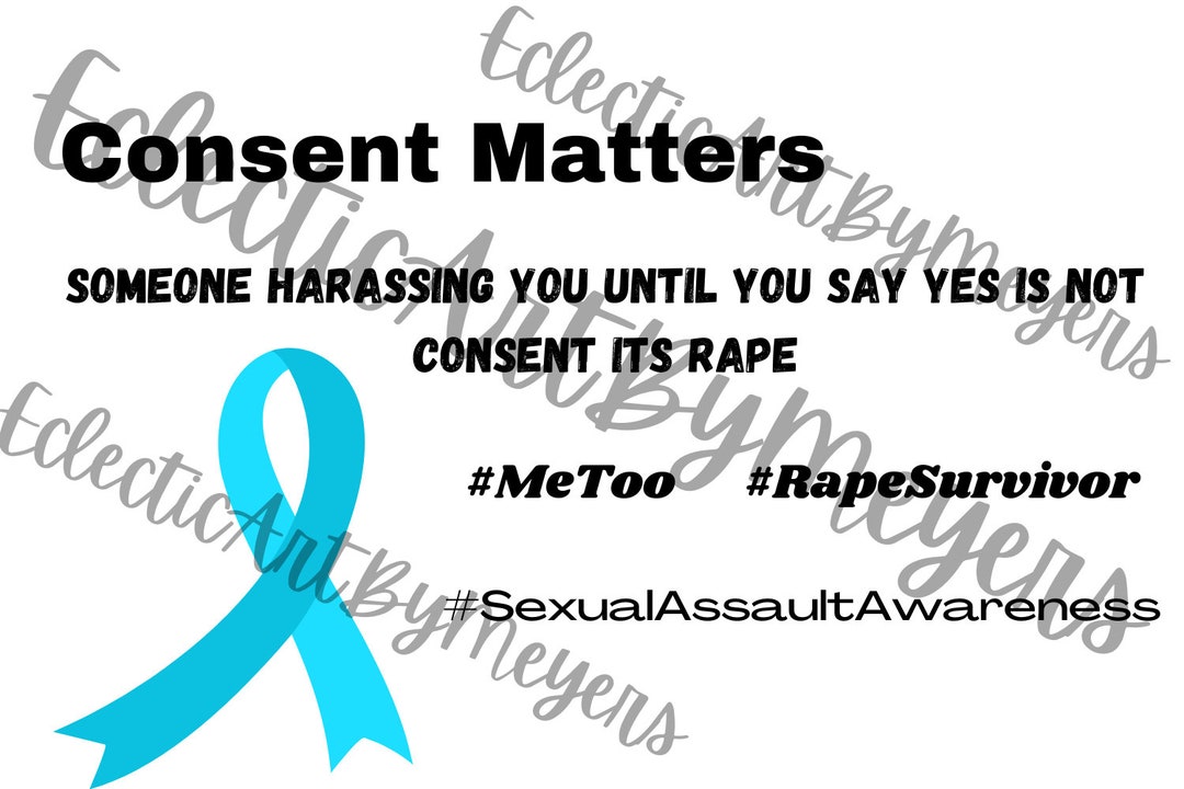 Sexual Assault Awareness SVG ,metoo ,consent ,sexual Violence,digital ...
