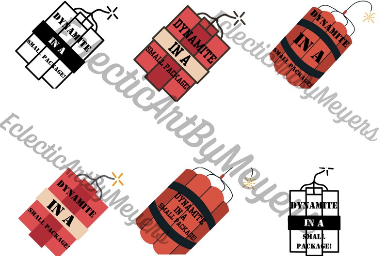 Dynamite in A Small Package SVG Bundlesmall but Mighty - Etsy