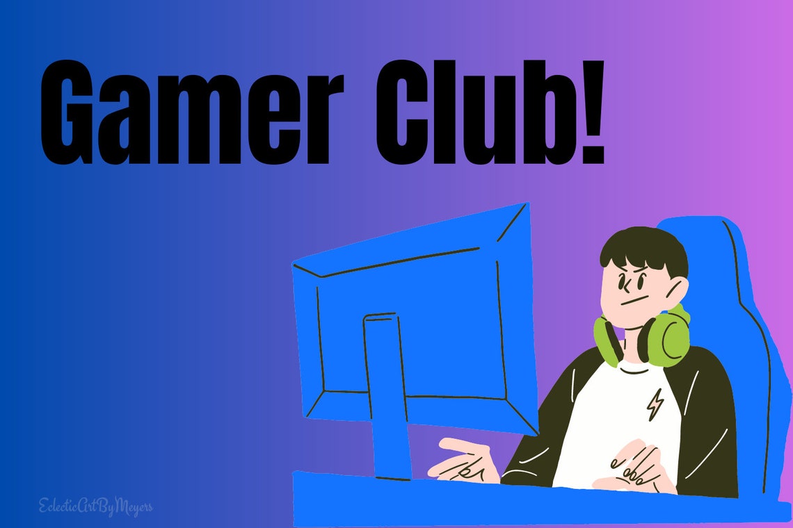 Gamer Club SVG Bundle - Etsy