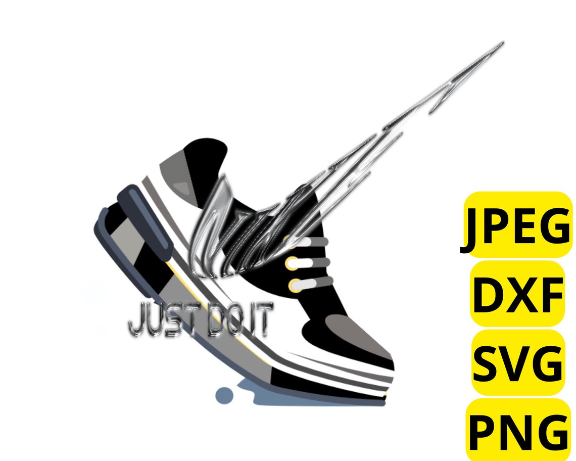 Sneakers SVG Trainers Svg Png Dxf ,sport Shirt Design Clipart, Vector ...