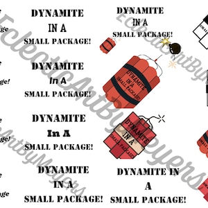 Dynamite in A Small Package SVG Bundle,small but Mighty Bundle,digital Design, Dynamite Bundle ...