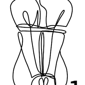 Erotic Digital Art, Bondage Artwork, Line Drawing, Rope Bondage Drawing ...