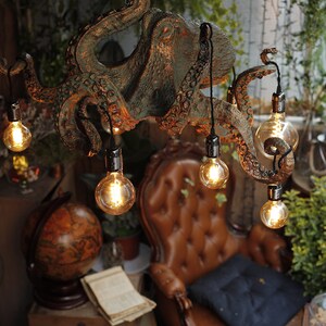Octopus Tentacle Chandelier Cthulhu Mythos Fantasy Gift Idea, Steampunk ...