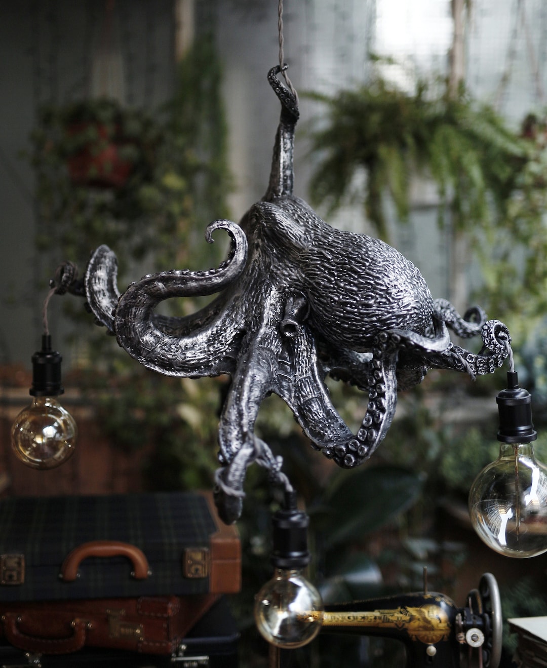 Octopus Tentacle Chandelier Cthulhu Mythos Fantasy Gift Idea Steampunk ...