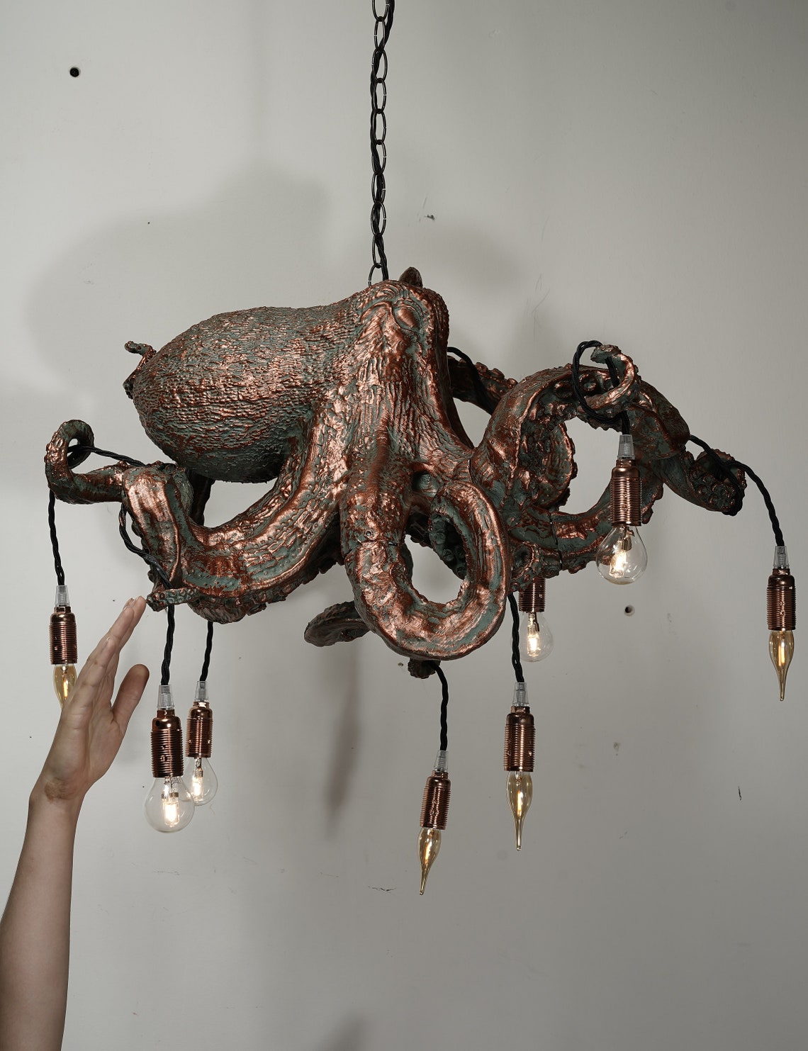 Octopus Tentacle Chandelier Cthulhu Mythos Fantasy Gift Idea, Steampunk ...