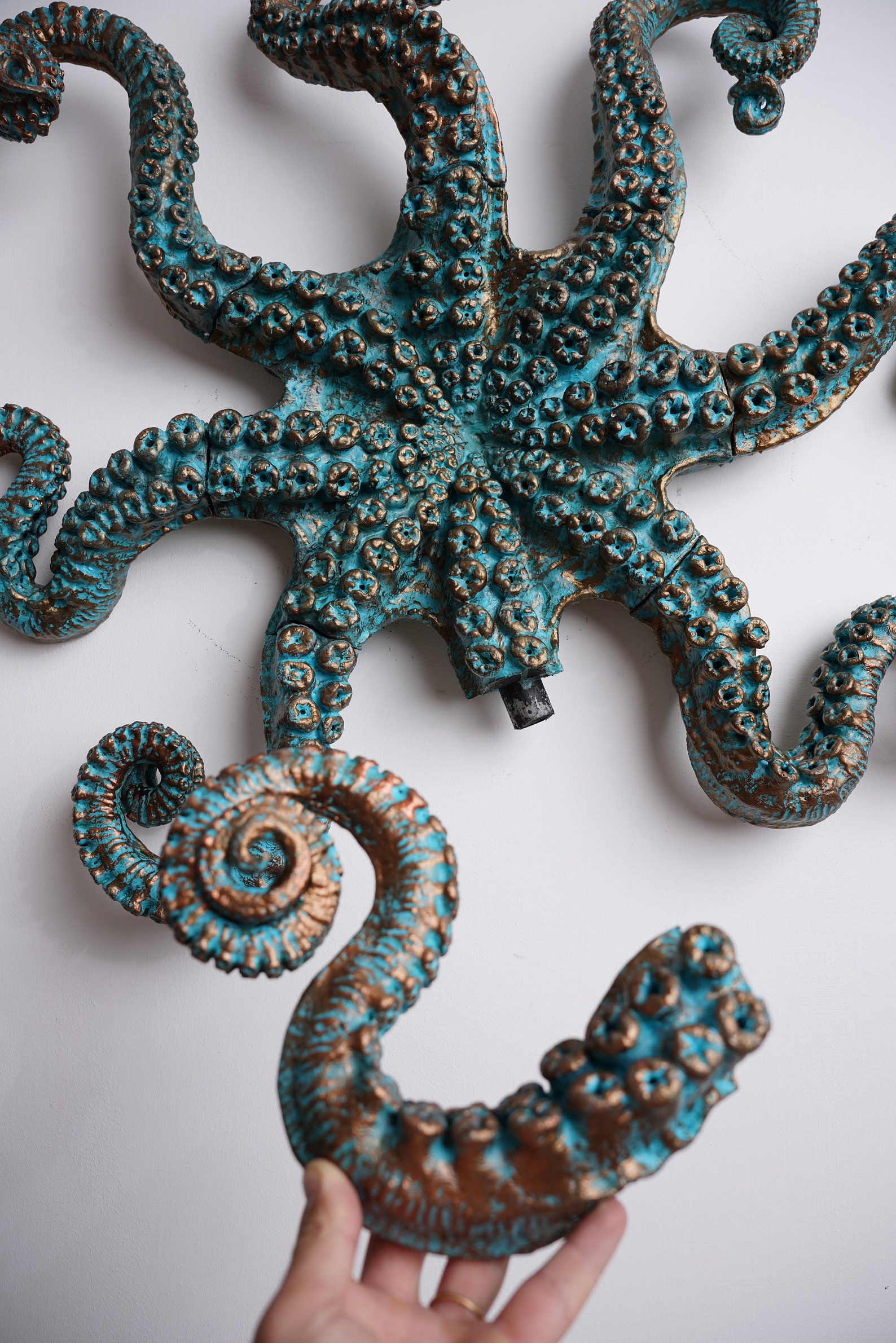 Lovecraft Art Chandelier . Octopus, Kraken Tentacle, Cthulhu Unique ...