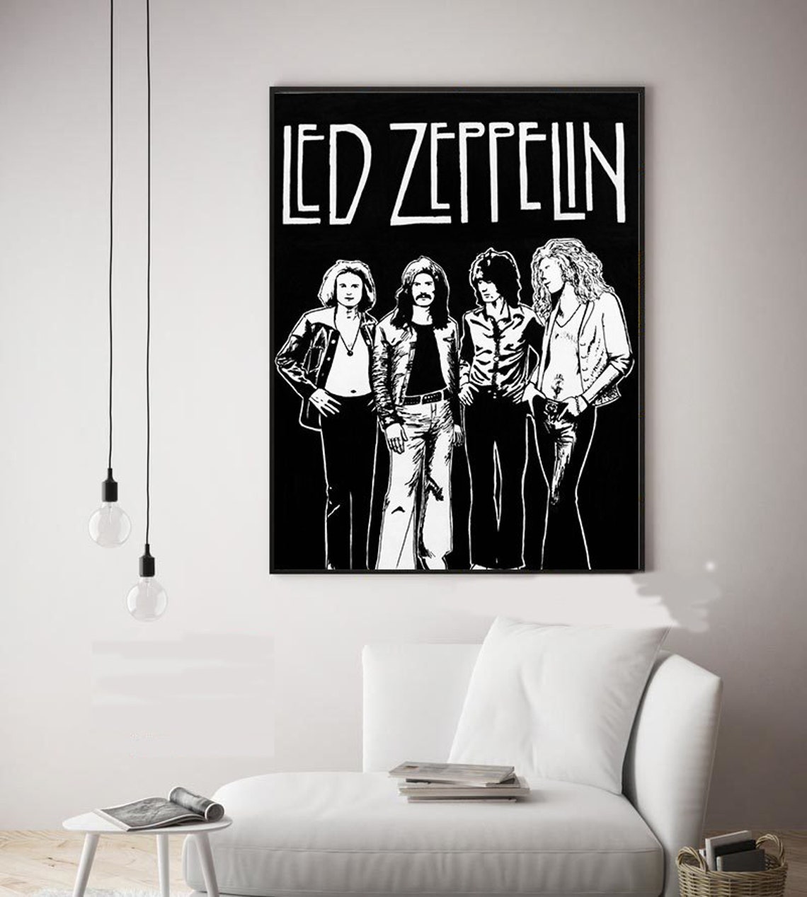 Led Zeppelin Pop Art Poster | Etsy