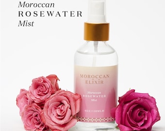 Sacred Rose Water Spray Face Toner Mist Facial Care Rose Essence - Etsy