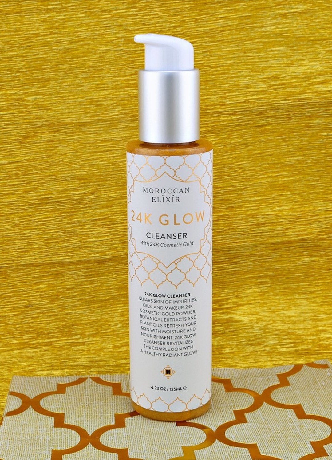24K GLOW Gold Face Cleanser - Etsy