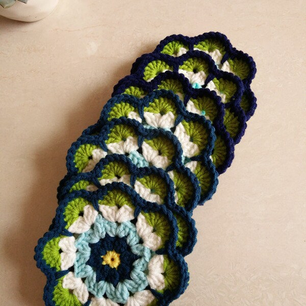 Crochet Table Mat - Etsy