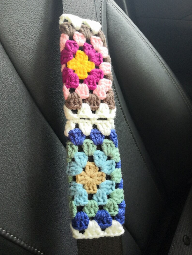 Granny Square Steering Wheel Coversteering Wheel - Etsy