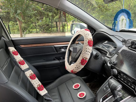 Ladybug steering wheel cover store