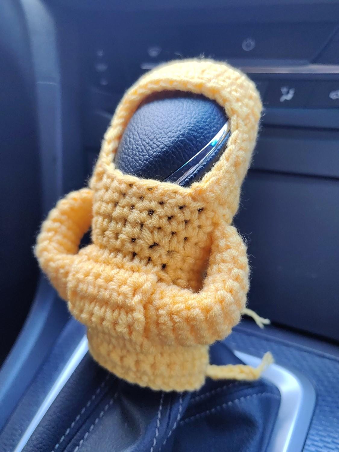 Crochet Gear Shift Hoodie: Car Shifter Cozy, Customizable Color - Etsy