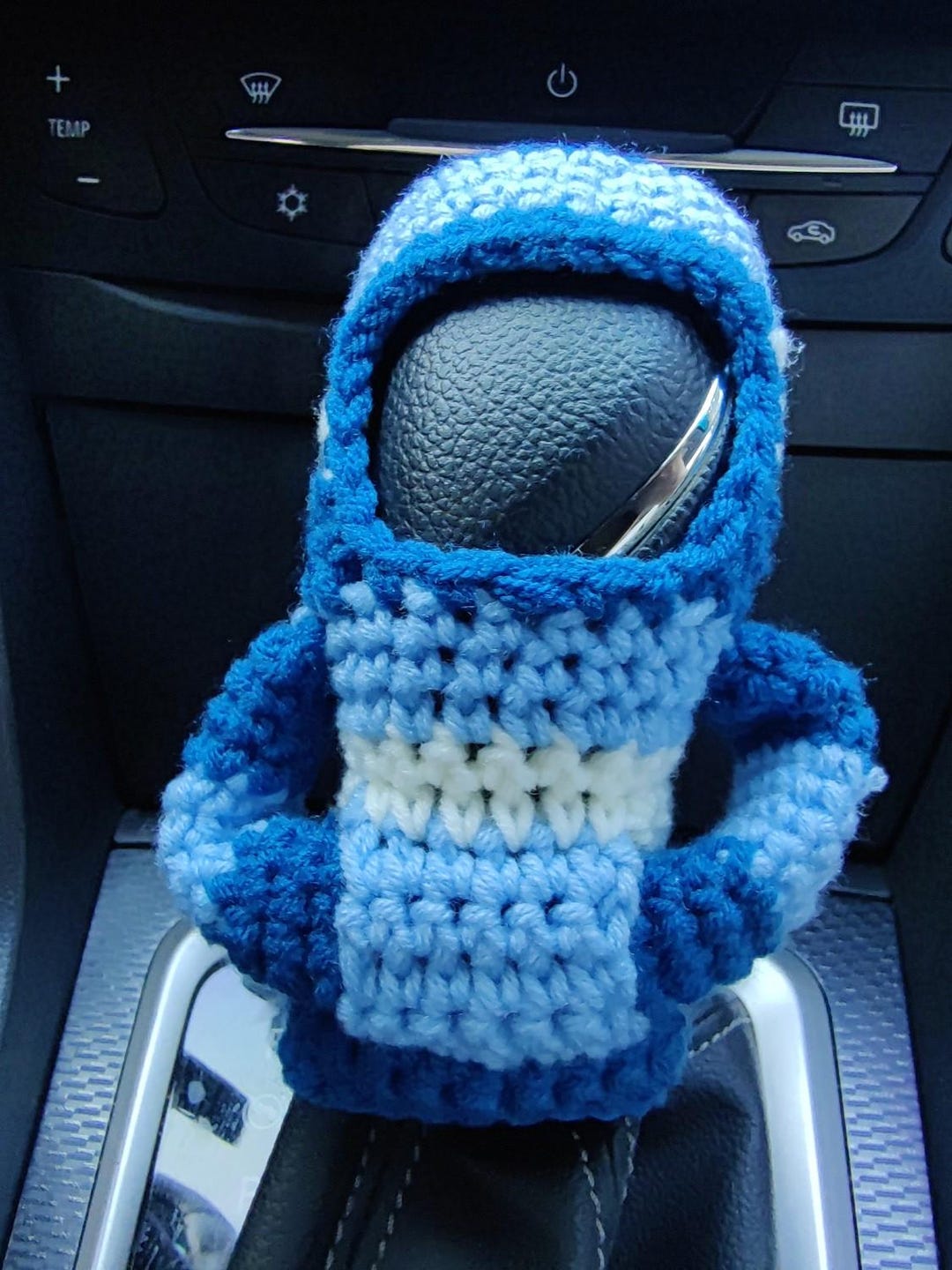 Crochet Rainbow Gear Shift Hoodie,universal Car Shift Knob Cover,mini ...