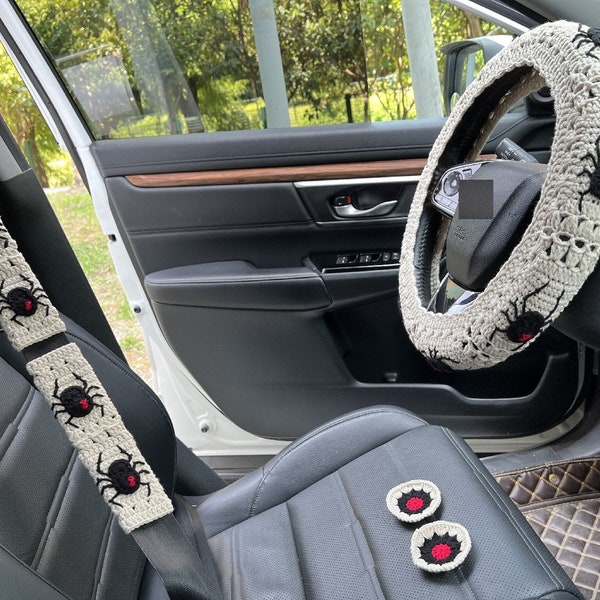 Spider Steering Wheel Cover - Etsy